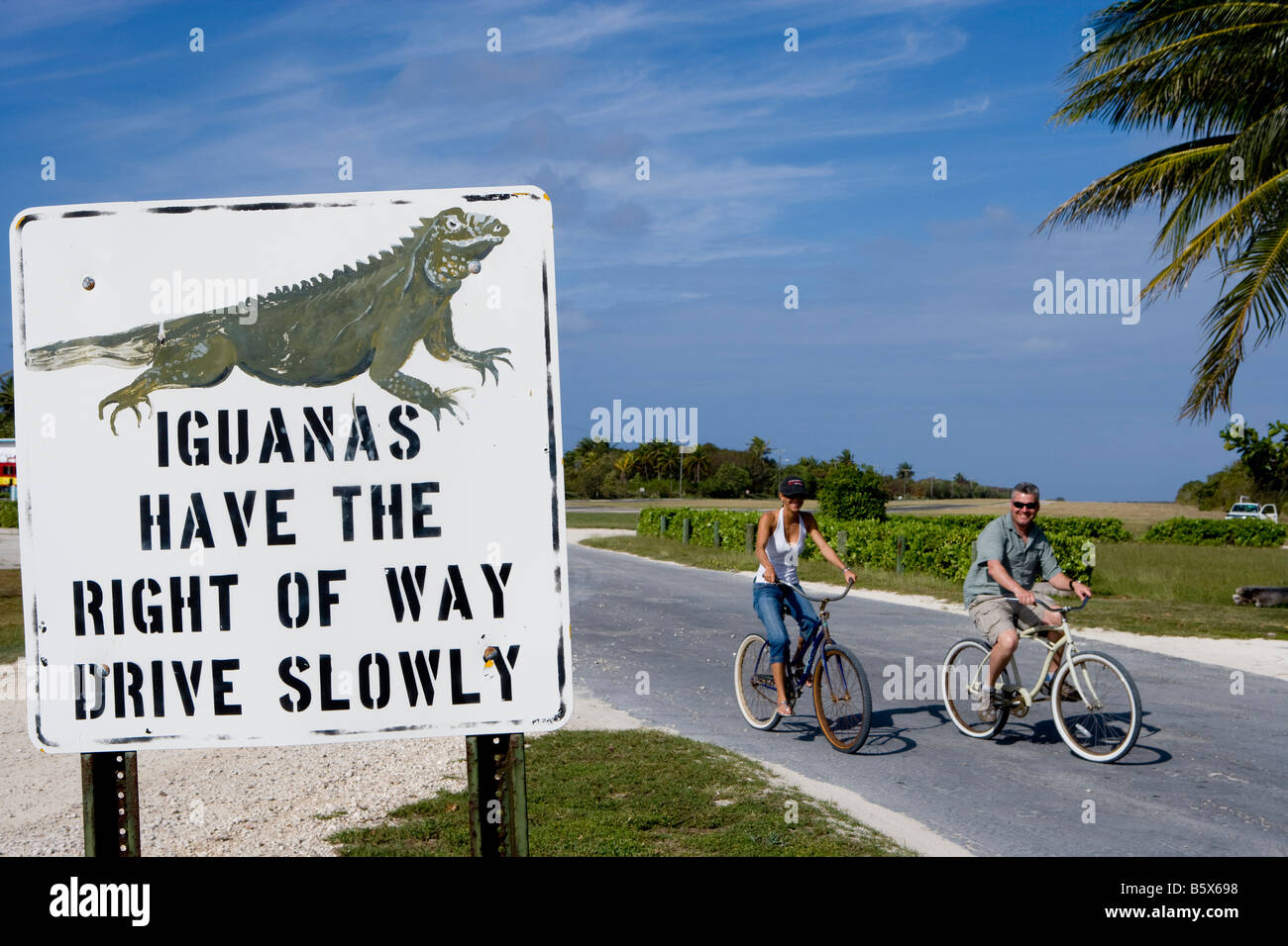 Street Scene, Little Cayman Stock Photo - Alamy