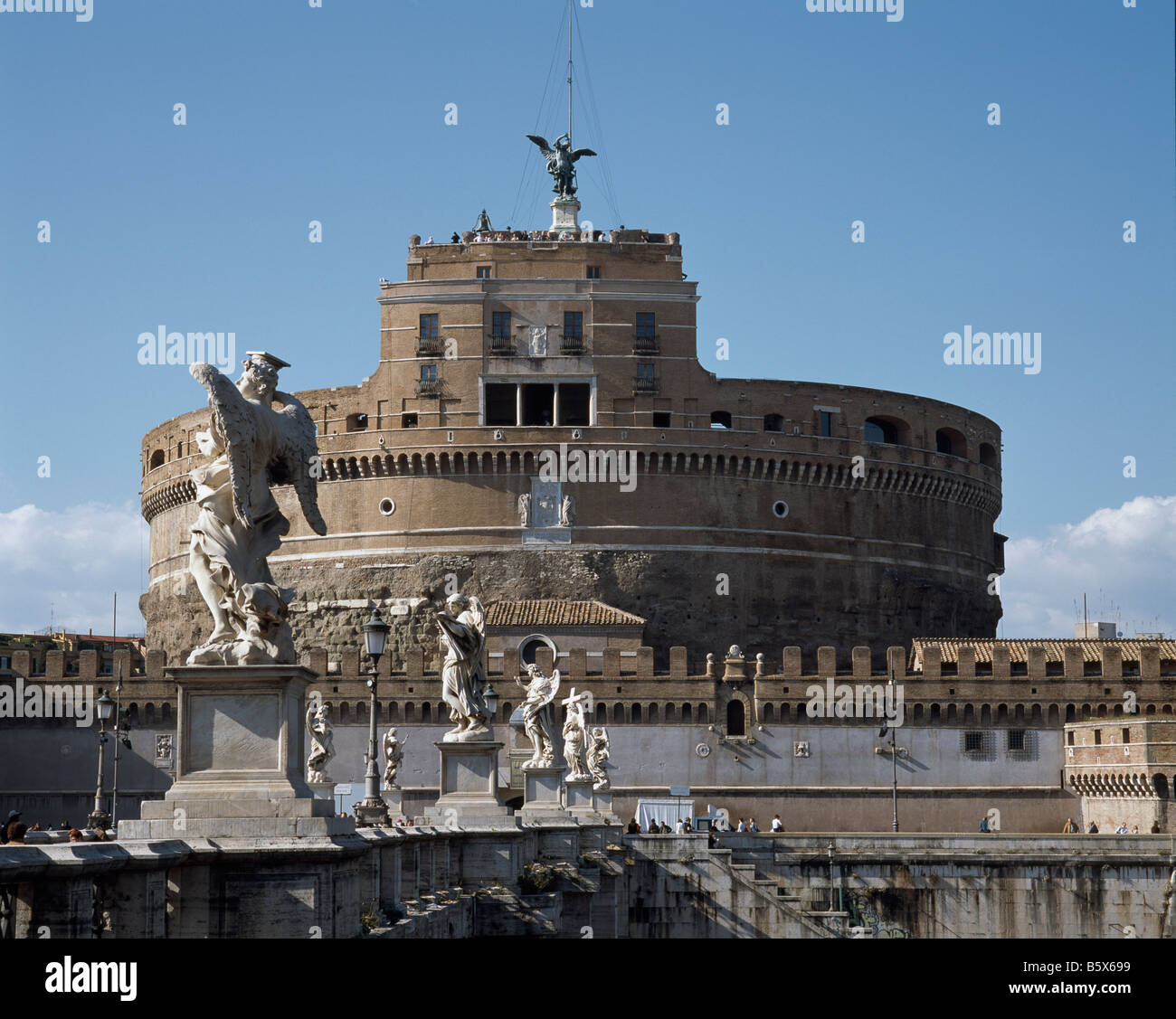 Castel Sant' Angelo, Rome Stock Photo - Alamy