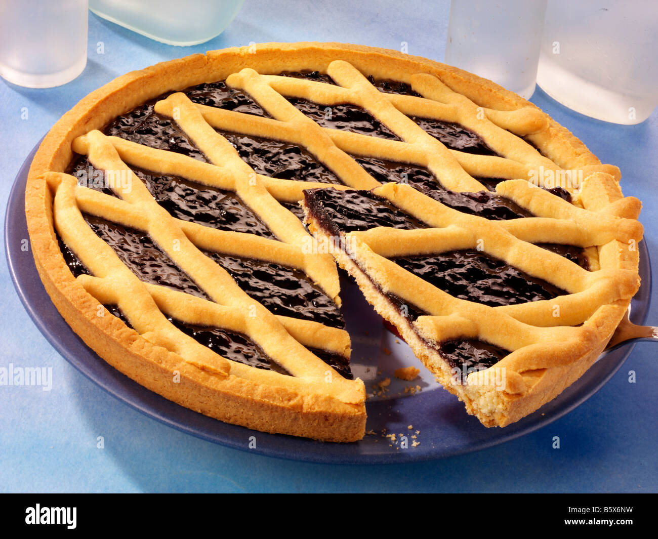 Blueberry lattice hi-res stock photography and images - Alamy