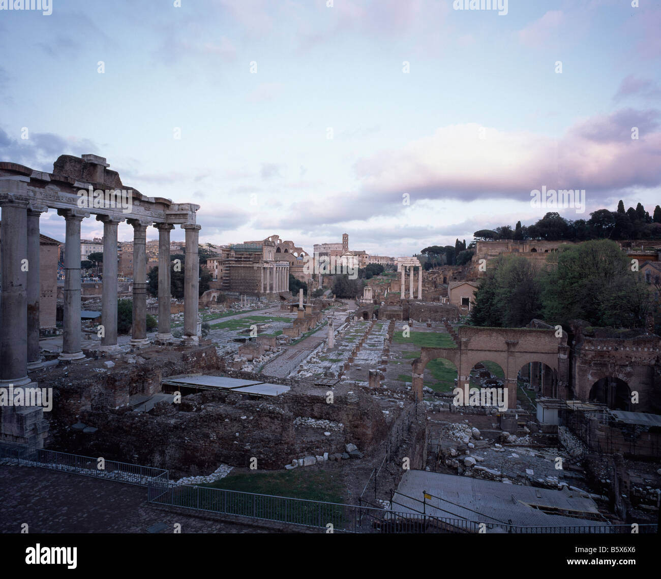 Roman Forum From Capitoline Hill Stock Photo - Alamy