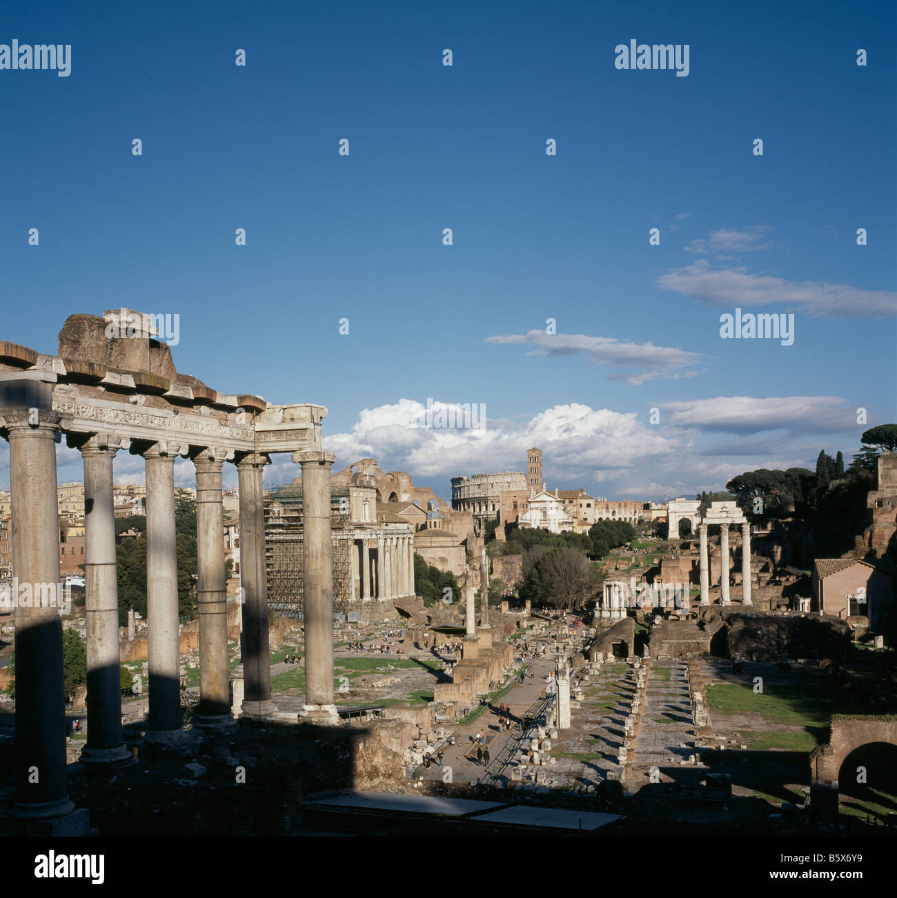 Roman forum hi-res stock photography and images - Alamy