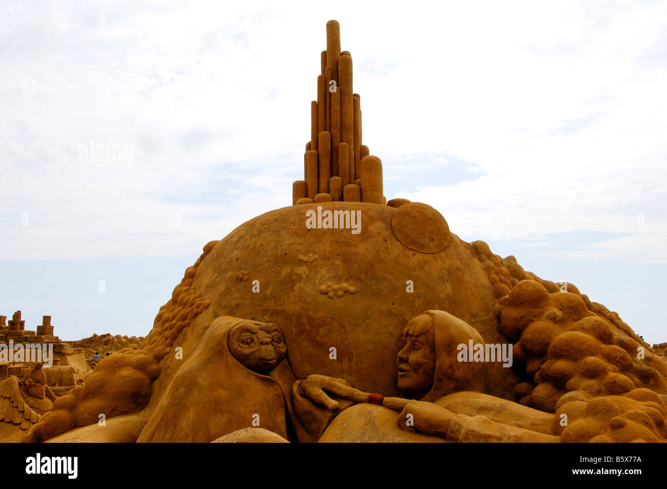 the wizard of oz castle Stock Photo - Alamy