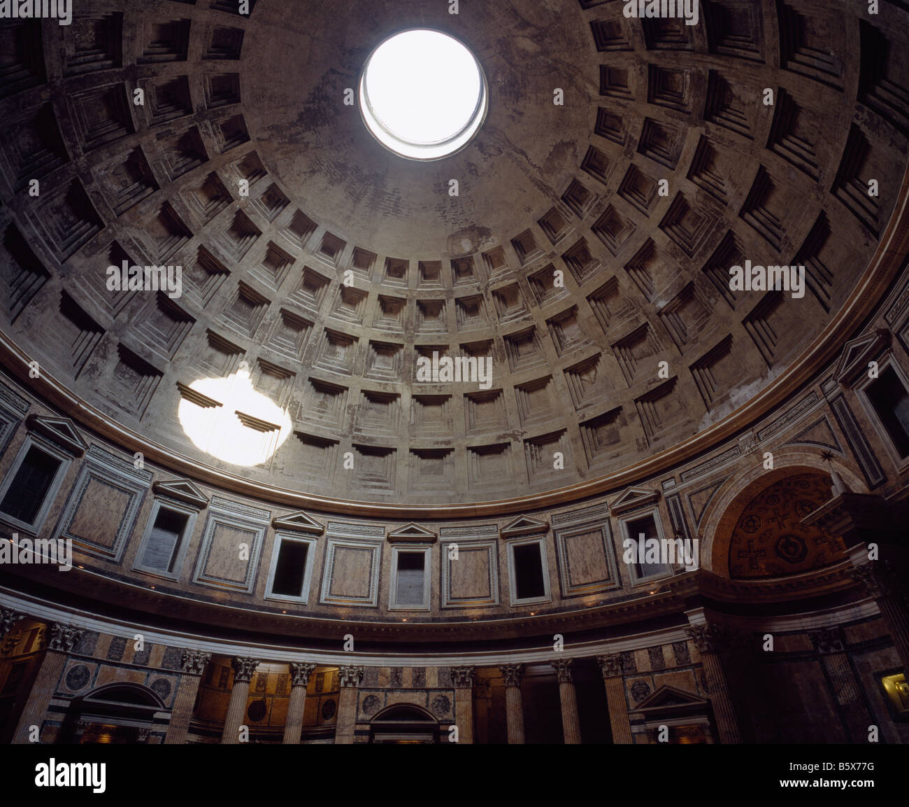 The interior of the pantheon, rome hi-res stock photography and images ...