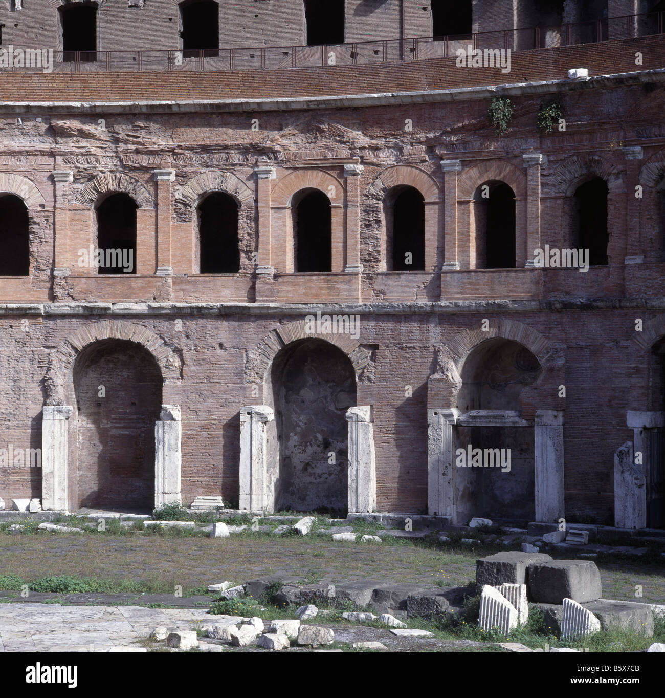 Trajan'S Forum: Market Stock Photo - Alamy