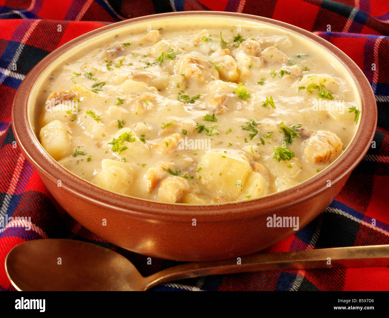 SCOTTISH SCULLEN SKINK SOUP Stock Photo - Alamy