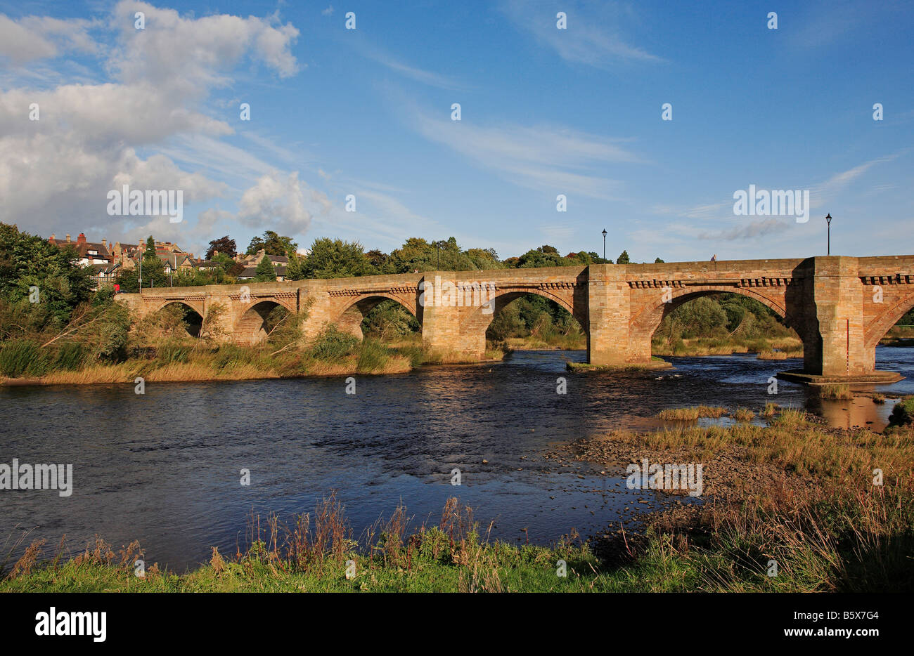 1283 Corbridge River Tyne Northumberland UK Stock Photo - Alamy