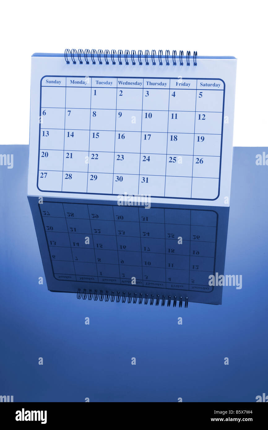 Calendar of the months hi-res stock photography and images - Alamy