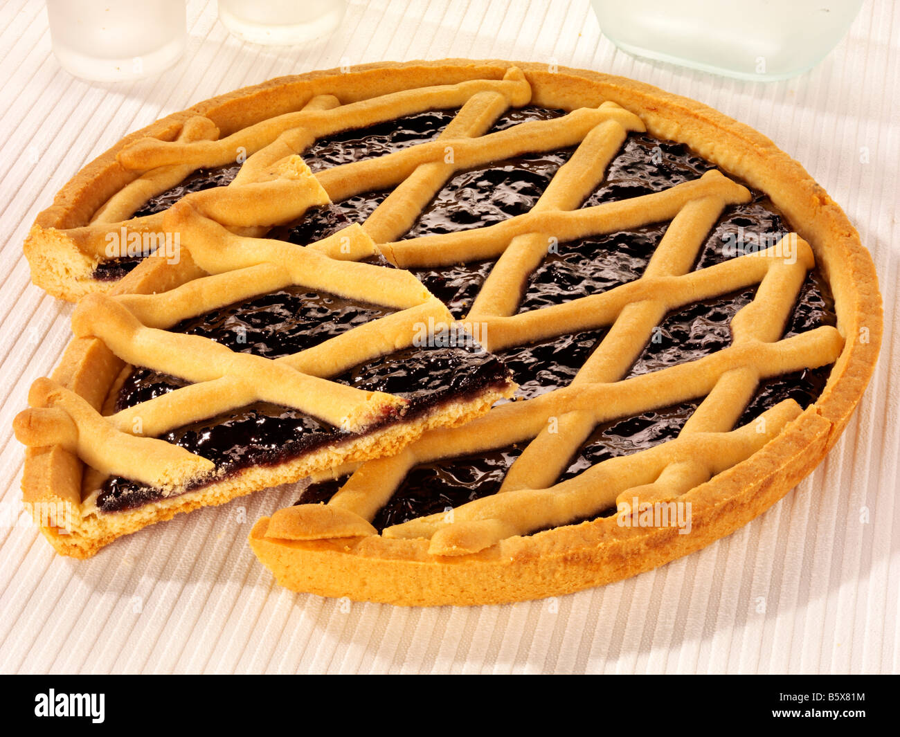 Blueberry lattice hi-res stock photography and images - Alamy
