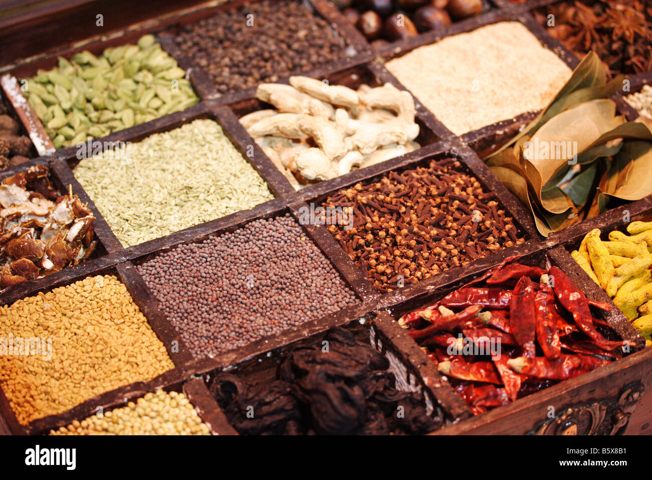 Ground spice selection hi-res stock photography and images - Alamy