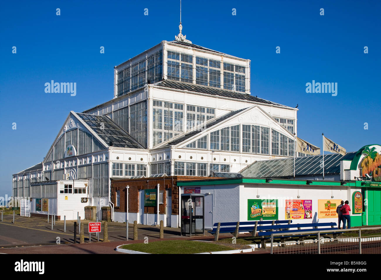 Great Yarmouth sea front typical buildings Norfolk UK Stock Photo - Alamy