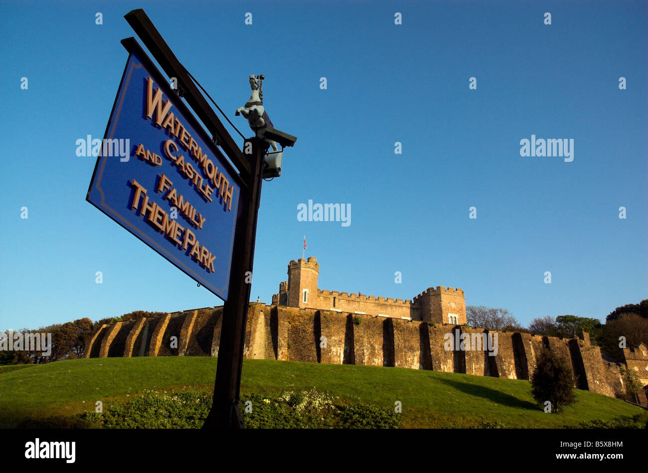 Watermouth Castle in north Devon Stock Photo - Alamy
