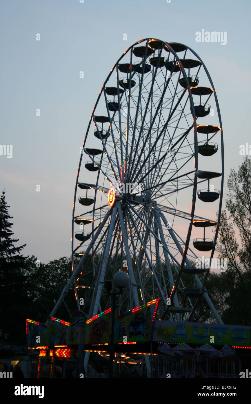 merry-go-round, roundabout, car(r)ousel, whirligig Stock Photo - Alamy