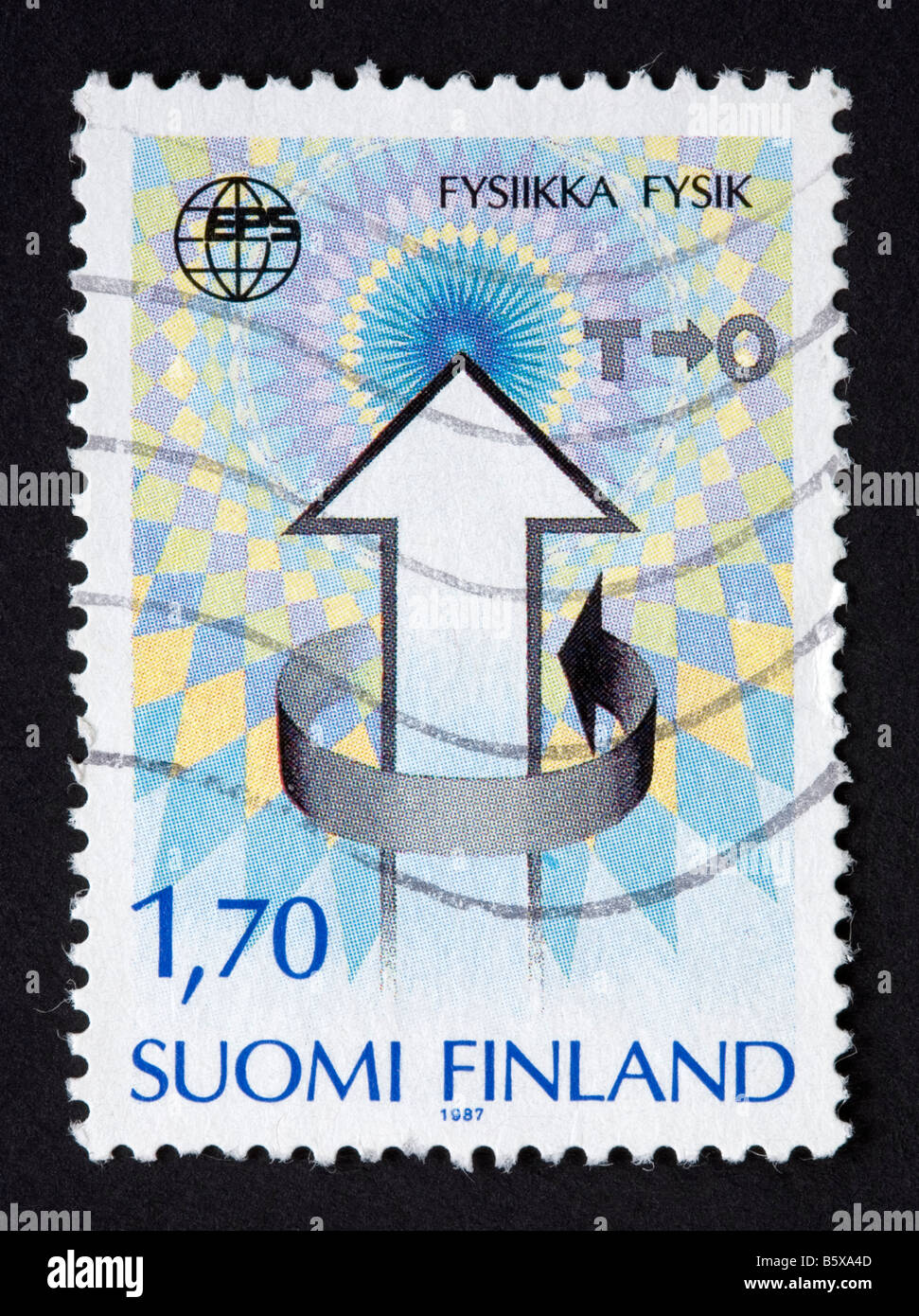 Finnish postage stamp Stock Photo - Alamy