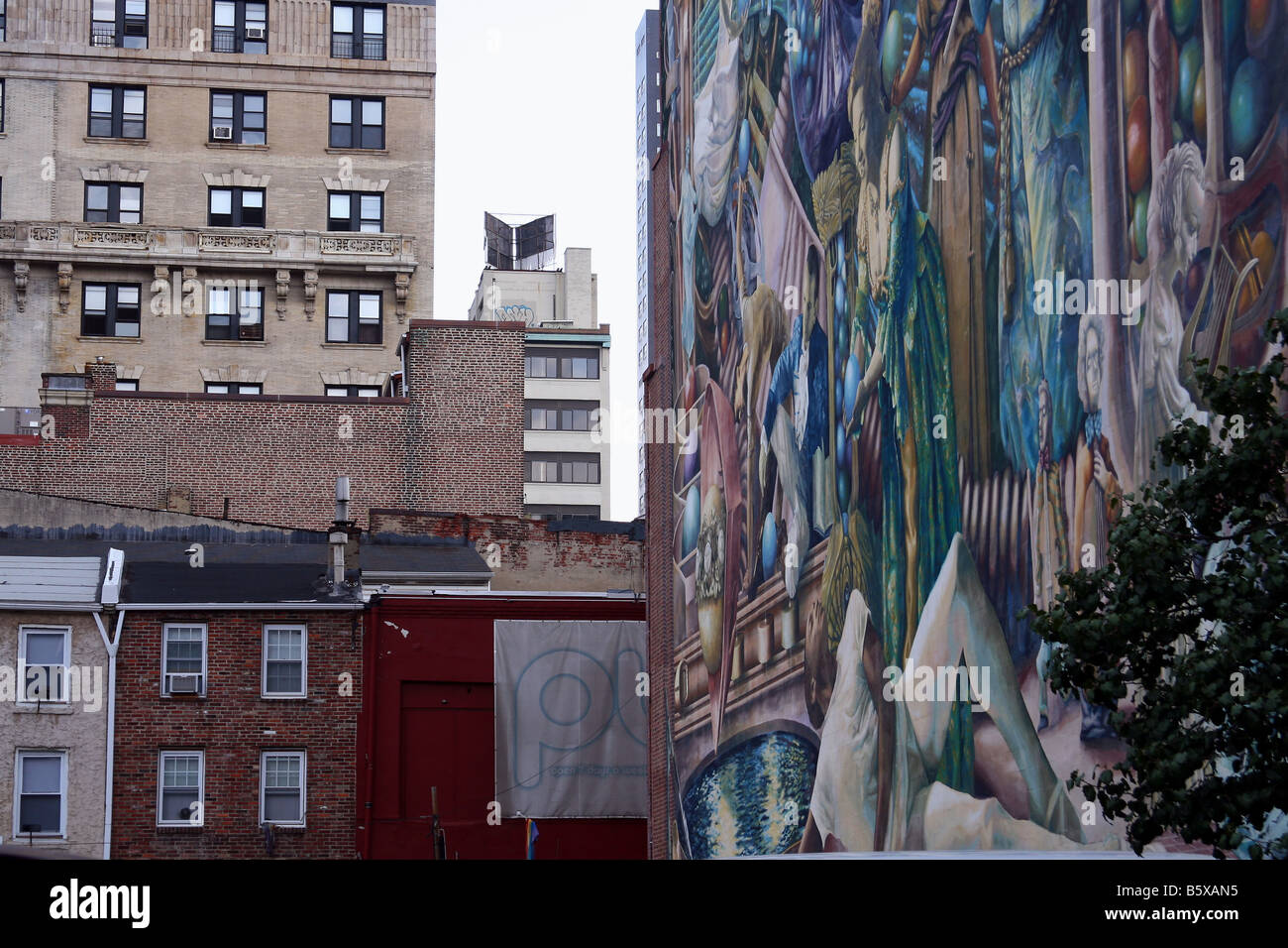 Graffiti artwork wall mural hi-res stock photography and images - Alamy
