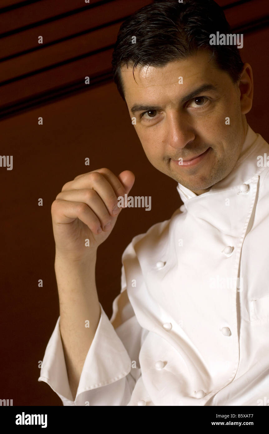 Andrea Berton chef Trussardi ala Scala restaurant Milan Lombardy Italy ...