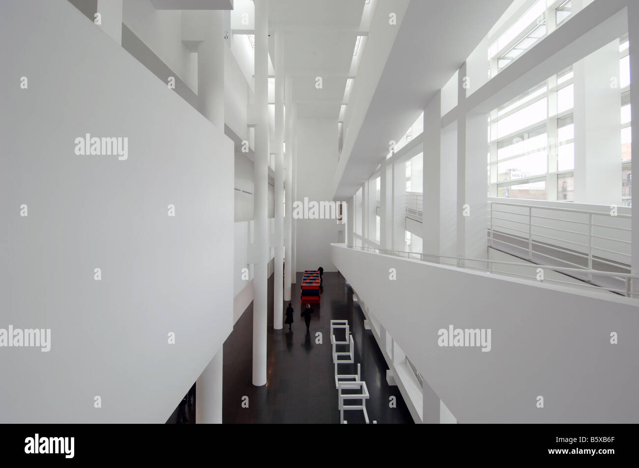 Interior macba contemporary art museum hi-res stock photography and ...