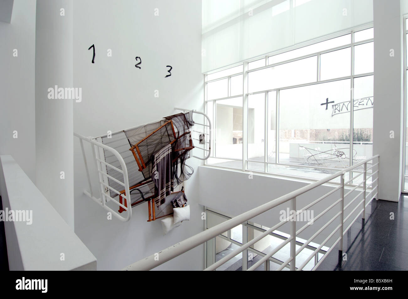 Interior macba contemporary art museum hi-res stock photography and ...