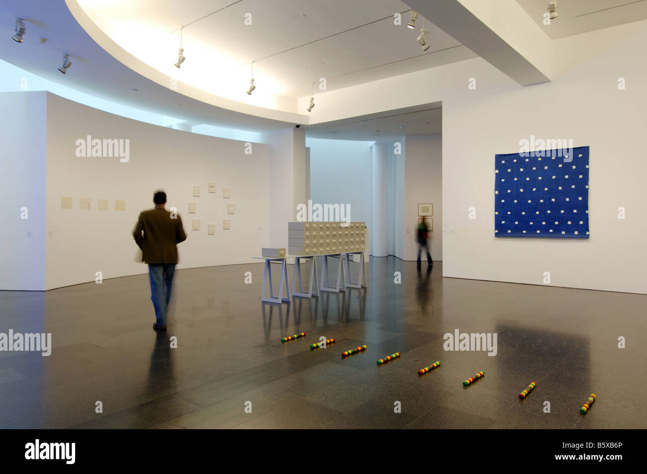 Interior macba contemporary art museum hi-res stock photography and ...