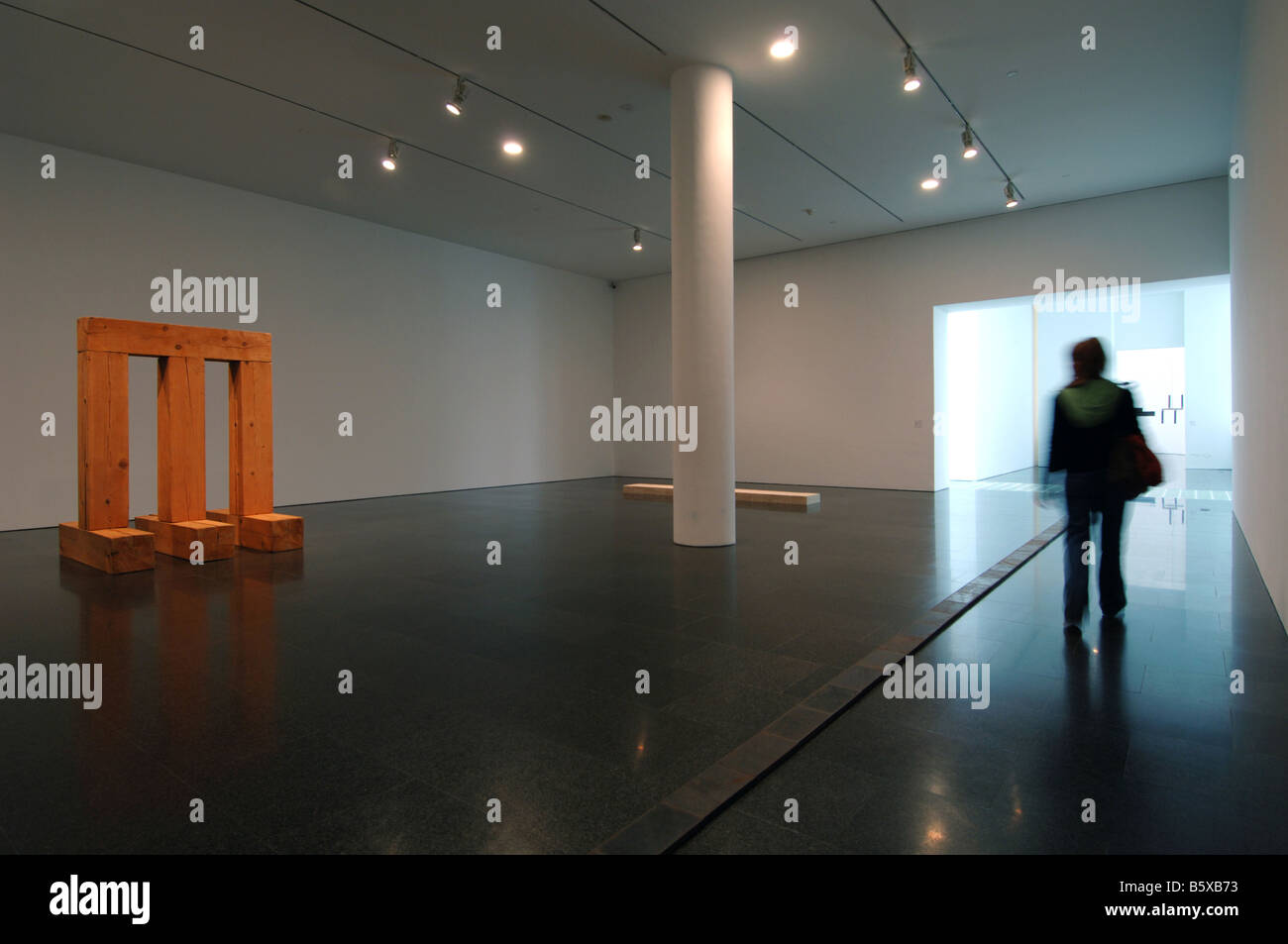 Interior macba contemporary art museum hi-res stock photography and ...