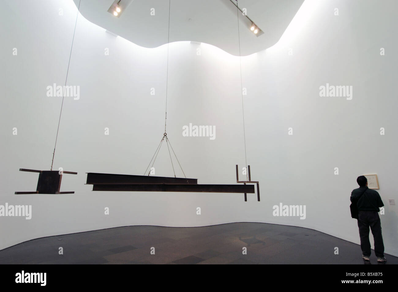 Interior macba contemporary art museum hi-res stock photography and ...