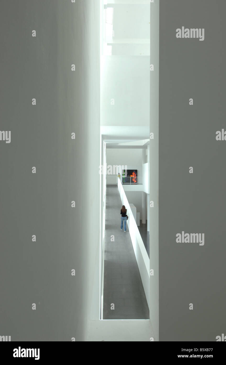 Interior macba contemporary art museum hi-res stock photography and ...