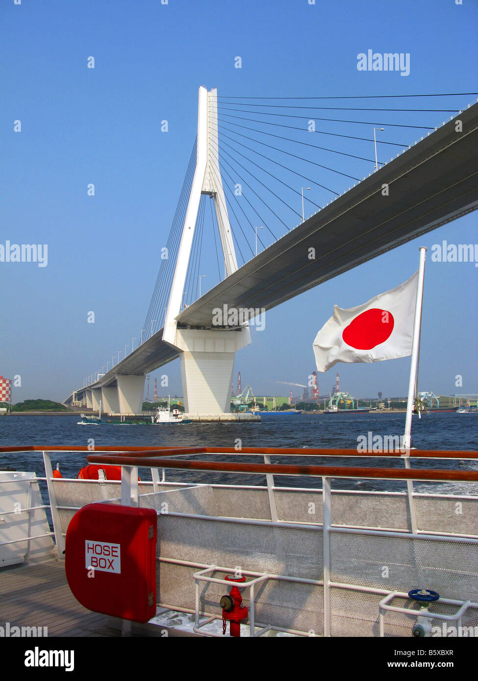 Bay bridge Yokohama Japan Asia Stock Photo - Alamy