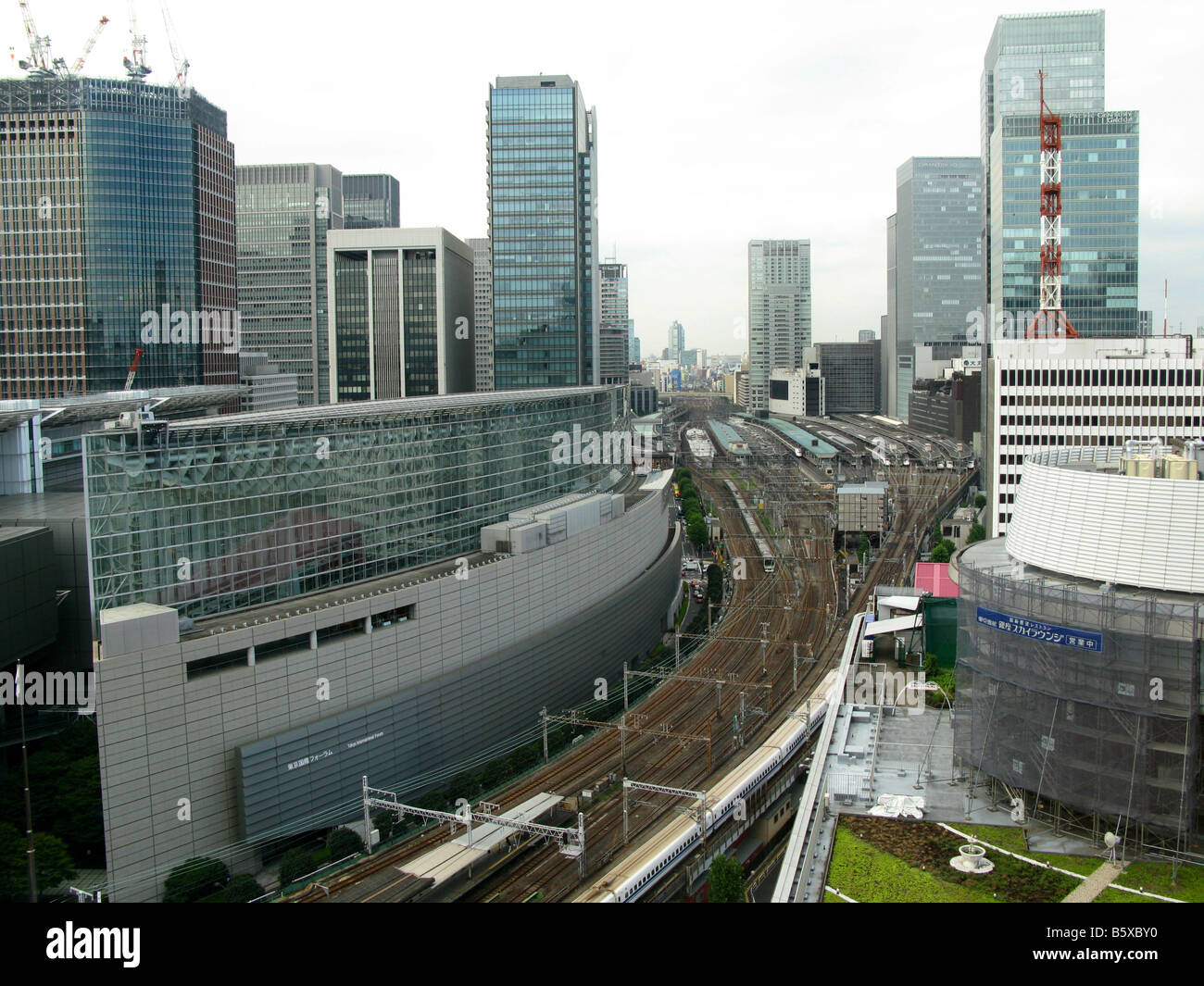 Tokyo train station Tokyo Japan Asia Stock Photo - Alamy