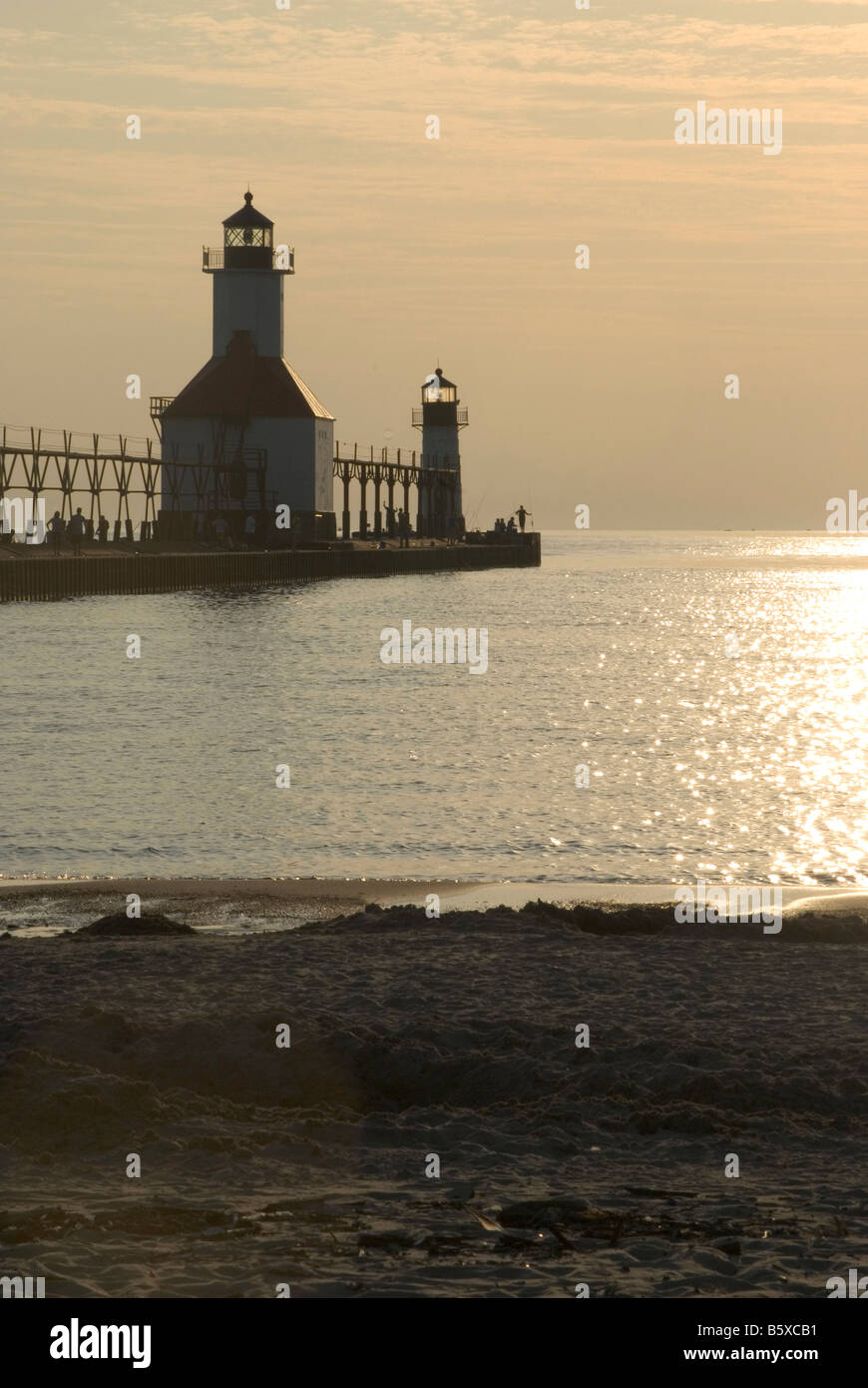 St joseph michigan lighthouse hi-res stock photography and images - Alamy