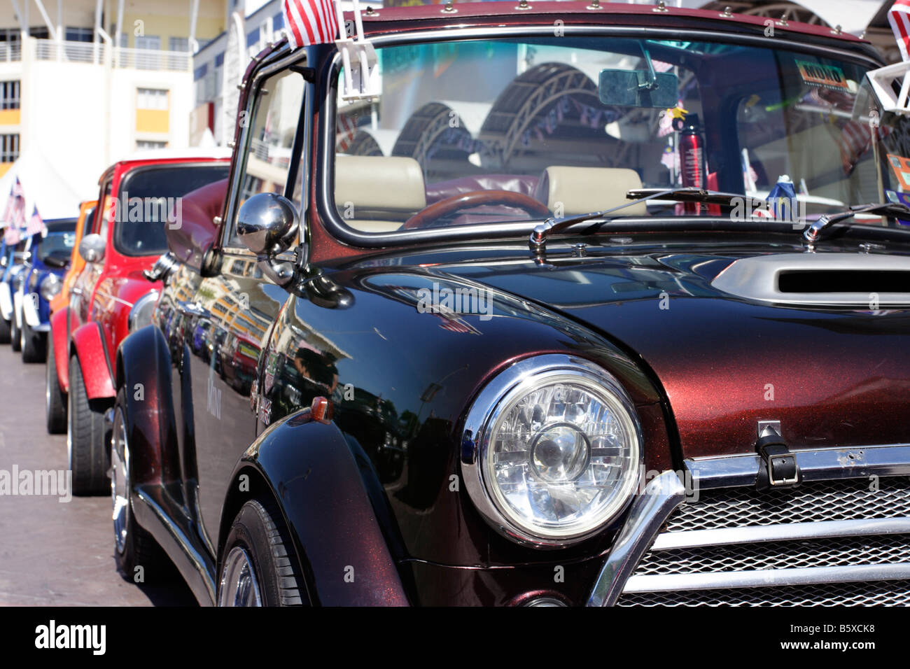 Mini cooper cars in Kuala Terengganu, Malaysia Stock Photo - Alamy