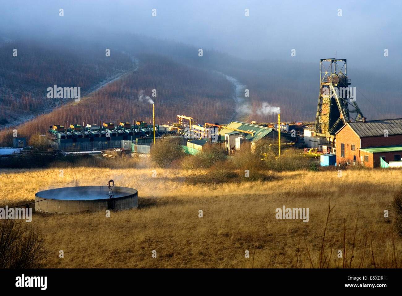 Tower Colliery Hirwaun Mid Glamorgan South Wales Stock Photo - Alamy