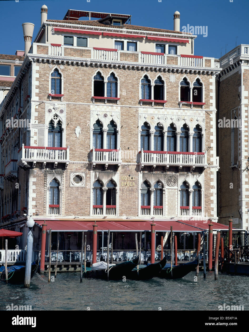 Bauer Hotel, Venice Stock Photo - Alamy
