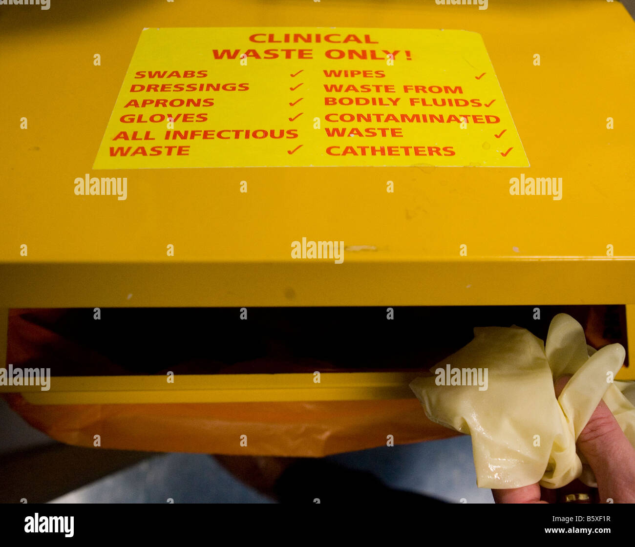 Clinical waste hi-res stock photography and images - Alamy