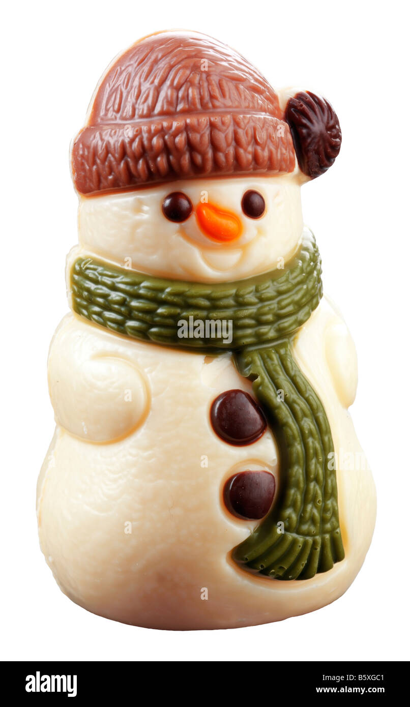 Chocolate snowman Cut Out Stock Images & Pictures - Alamy