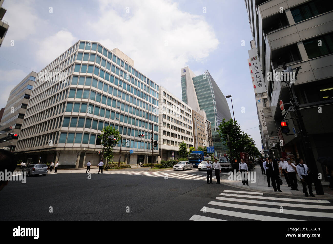 Coredo Nihonbashi on the background (aka Nihonbashi 1-Chome Building ...