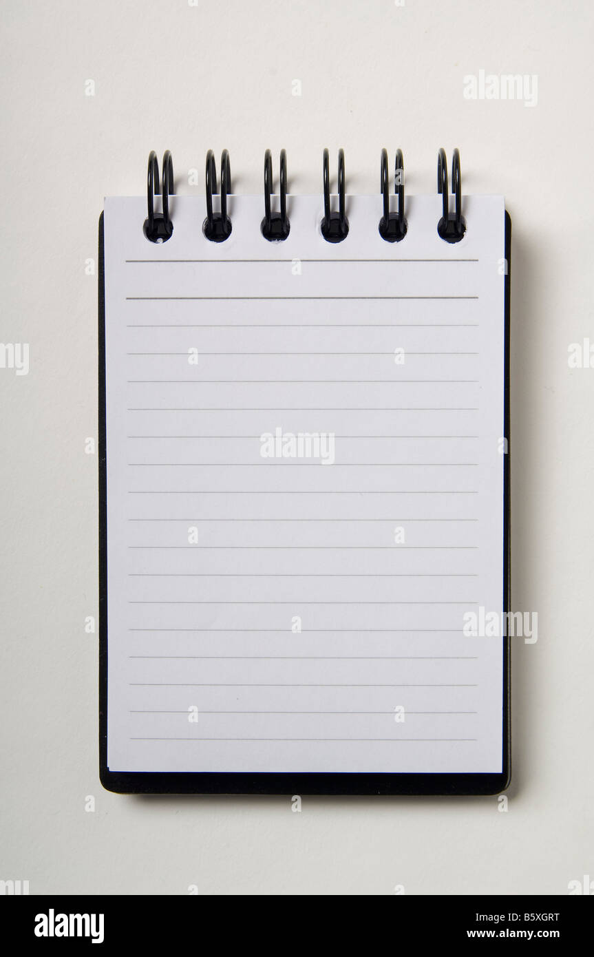 Blank note pad hi-res stock photography and images - Alamy