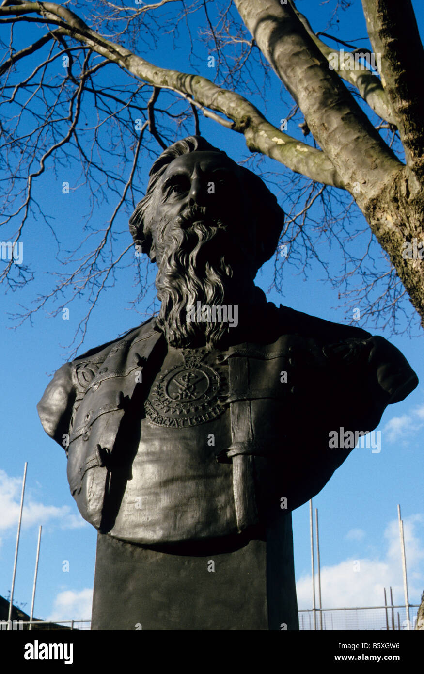 Bust of General William Booth, founder of the Salvation Army, Mile End ...
