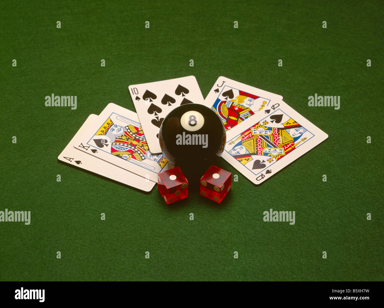 Games of Chance I Stock Photo - Alamy