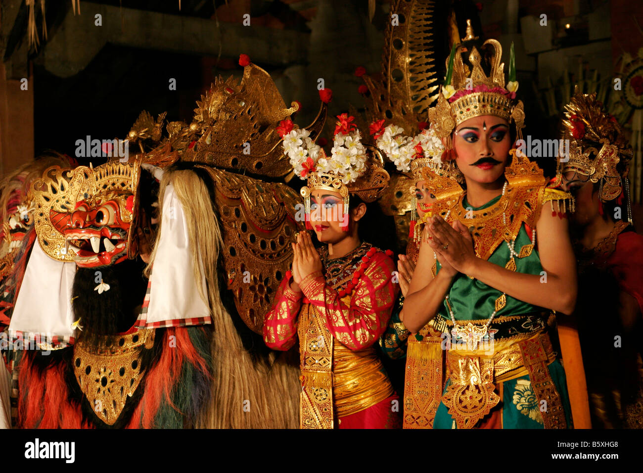 Barong and Legong dance, Ubud, Bali, Indonesia Stock Photo - Alamy