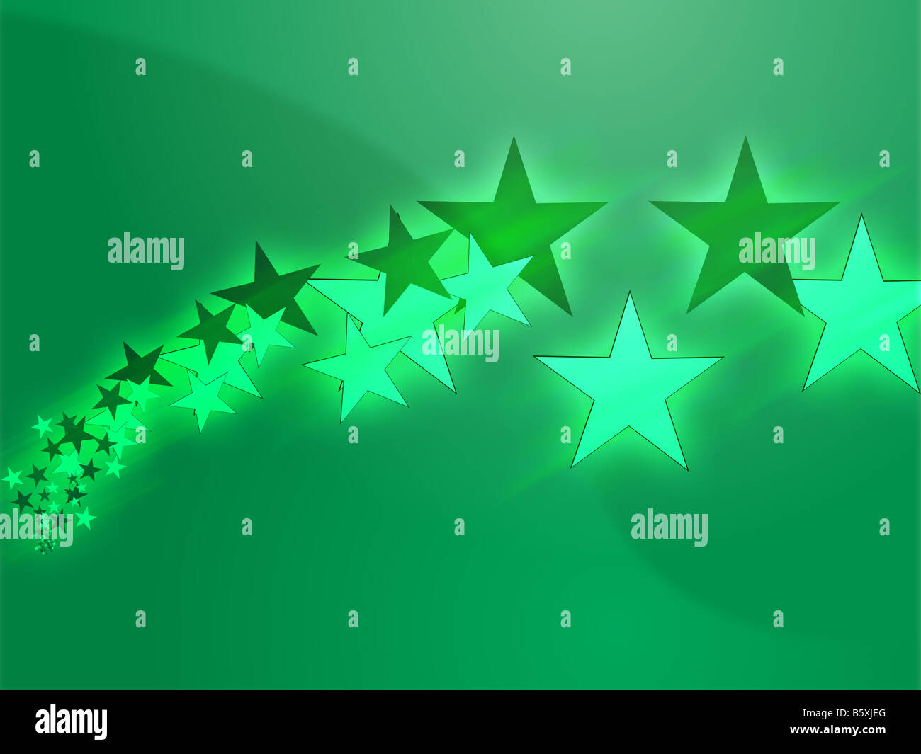 Abstract geometric wallpaper background of dynamic flying stars Stock ...