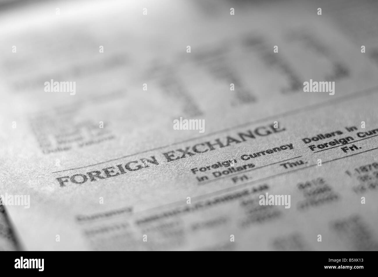 Trade exchange background up Black and White Stock Photos & Images - Alamy