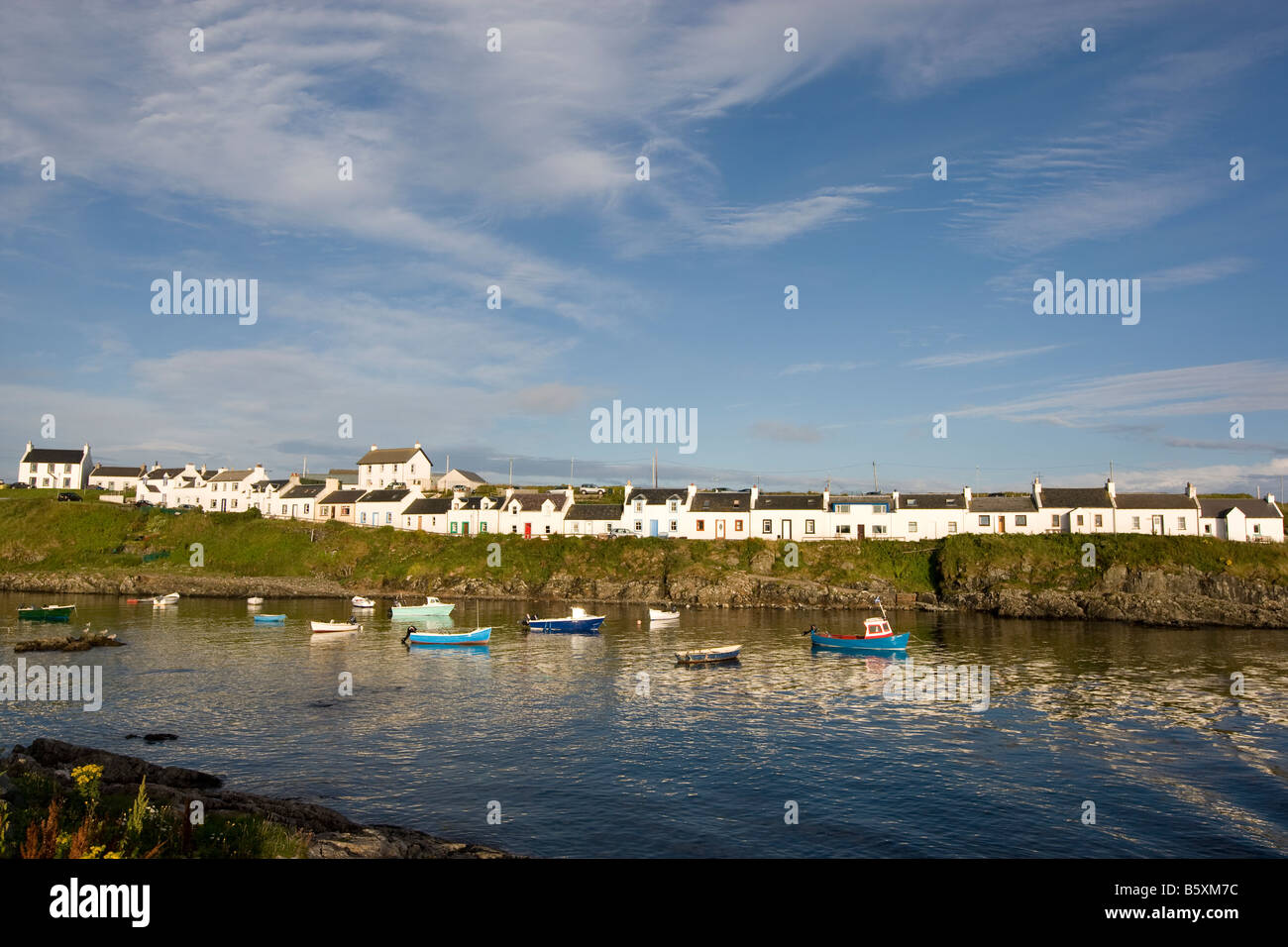Portnahaven village, Islay, Scotland Stock Photo - Alamy