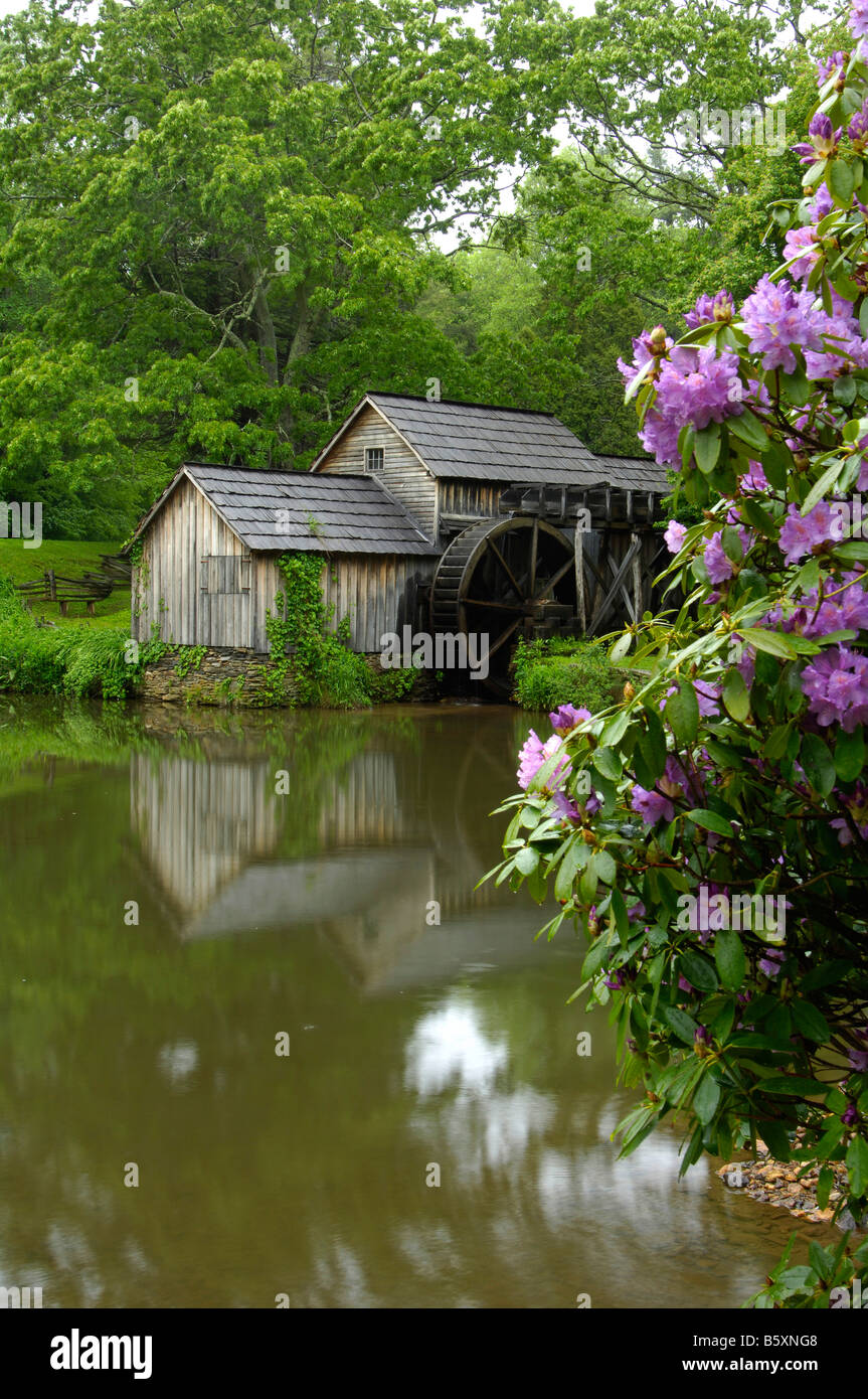 Mabry mill on blue ridge hi-res stock photography and images - Alamy