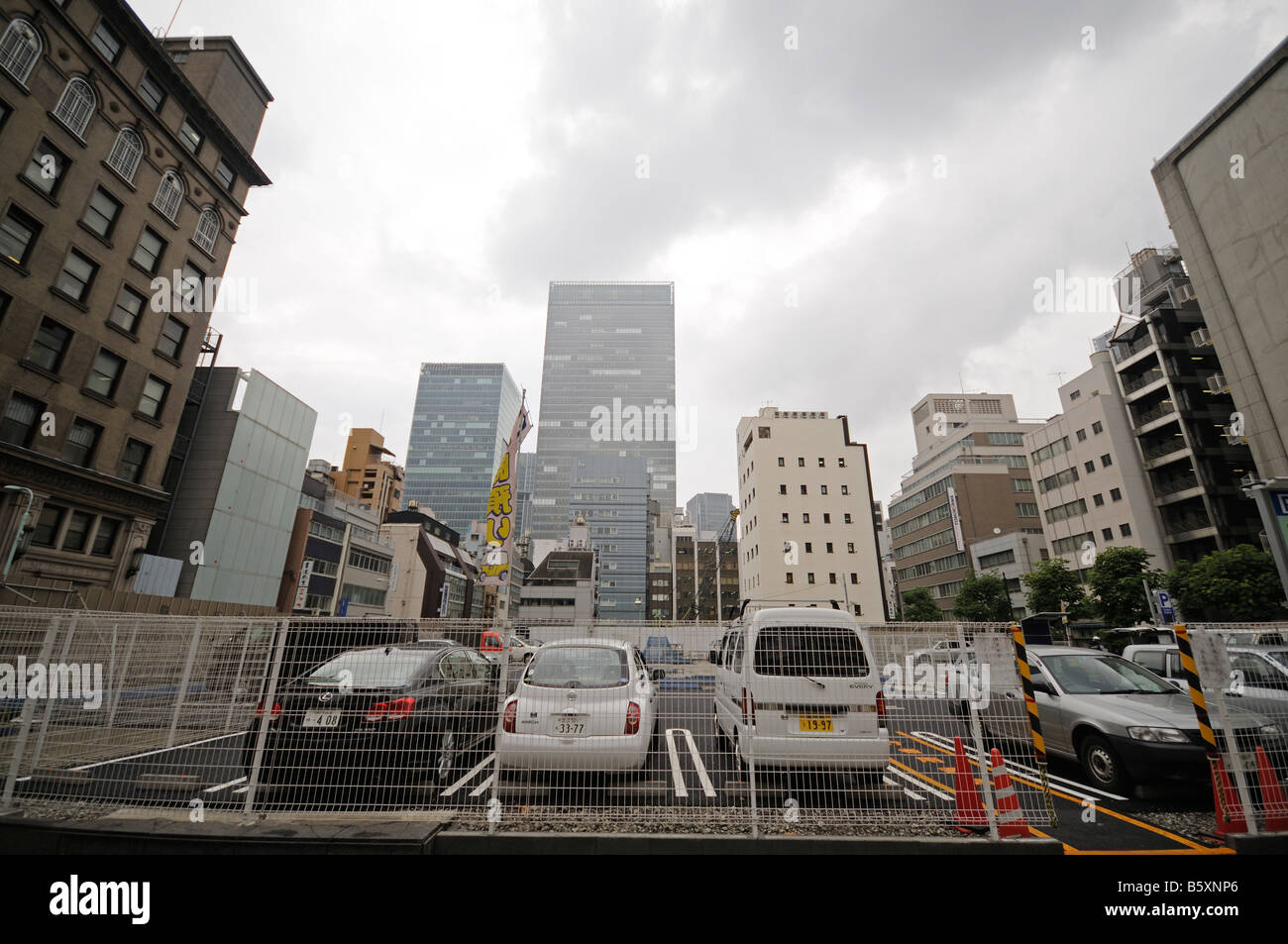 Ginza district, Chuo-ku. Tokyo. Japan Stock Photo - Alamy