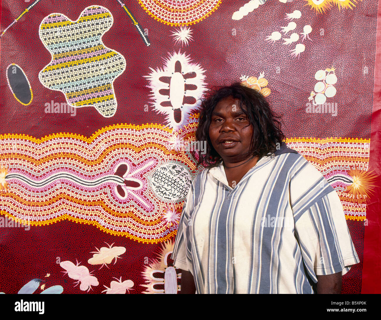 Female Aboriginal Artist High Resolution Stock Photography and Images ...