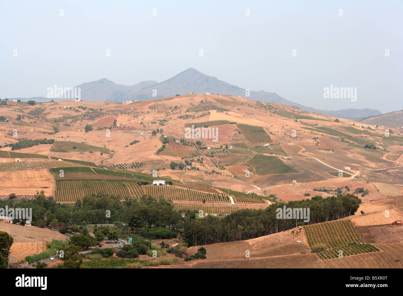 Countryside, Western Sicily Stock Photo - Alamy