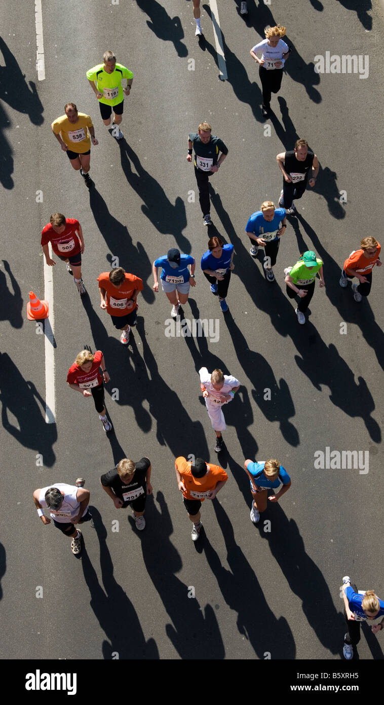 Marathon Runners, Aerial High Resolution Stock Photography and Images ...