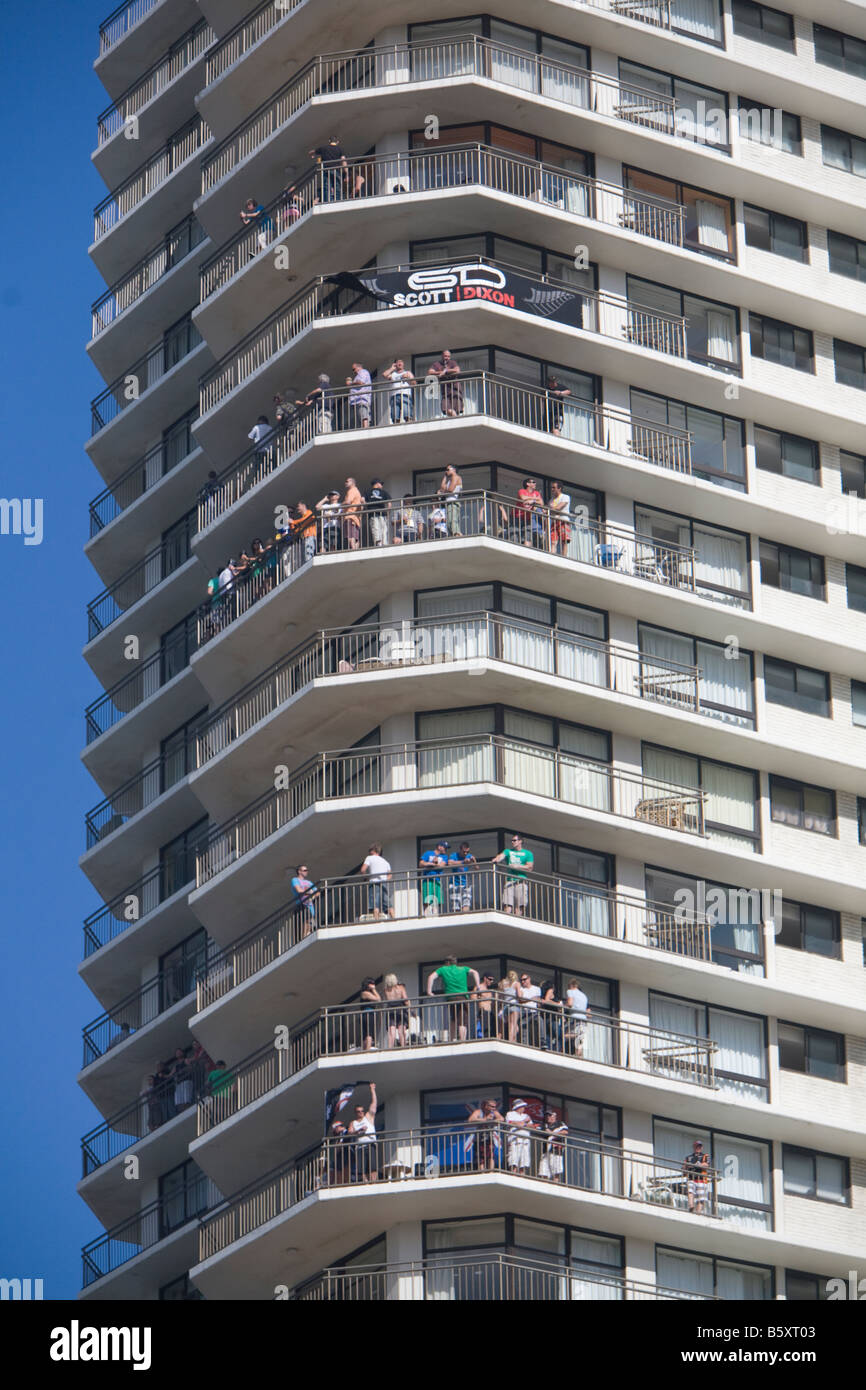 Spectators watch surfers hi-res stock photography and images - Alamy