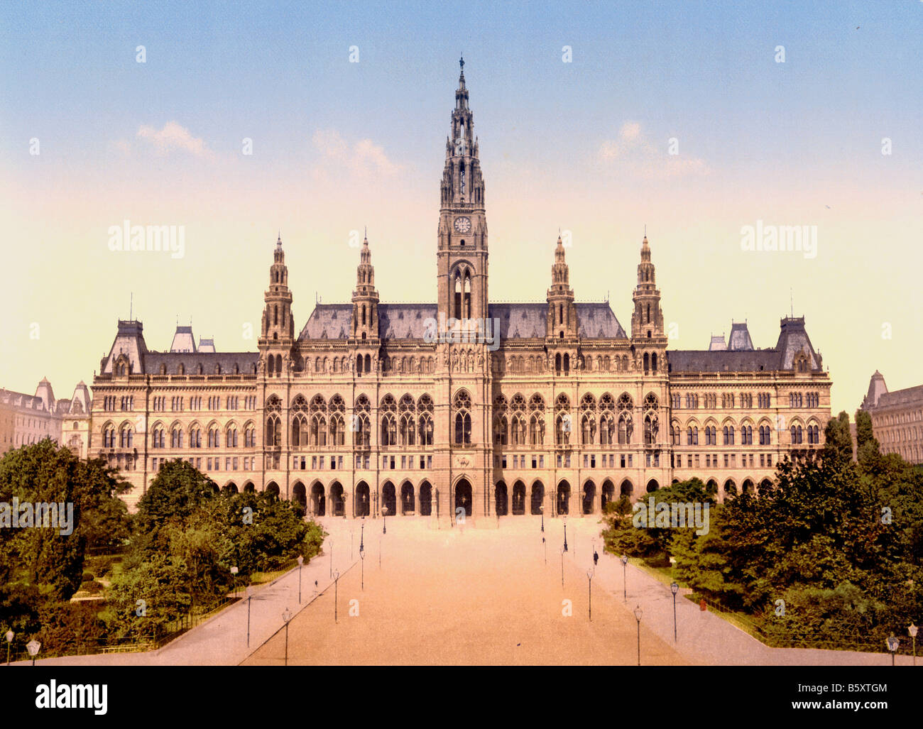 Town Hall, Vienna, Austria Stock Photo - Alamy