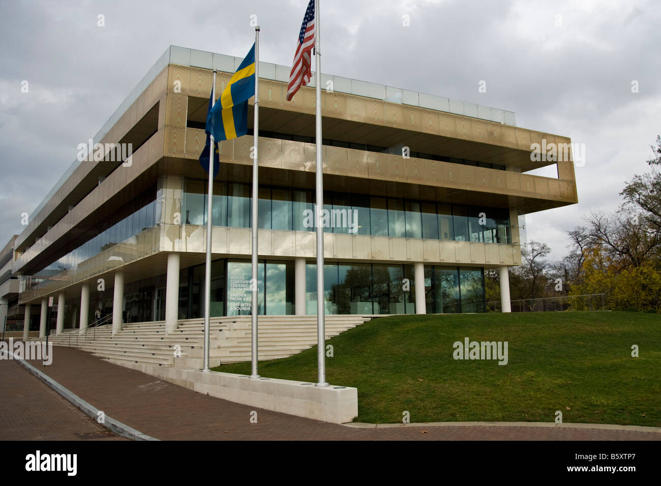 The Swedish embassy in Washngton DC Stock Photo - Alamy