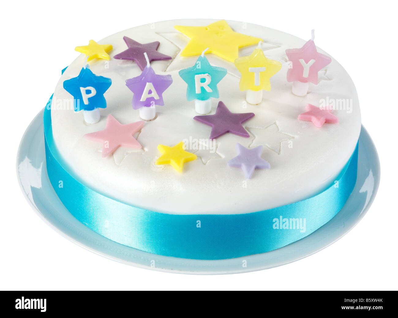 ICED HAPPY BIRTHDAY CAKE,CUT OUT Stock Photo - Alamy